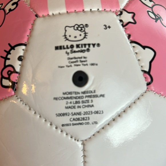 Hello Kitty | Toys | Hello Kitty Soccer Ball Size 3 New | Poshmark